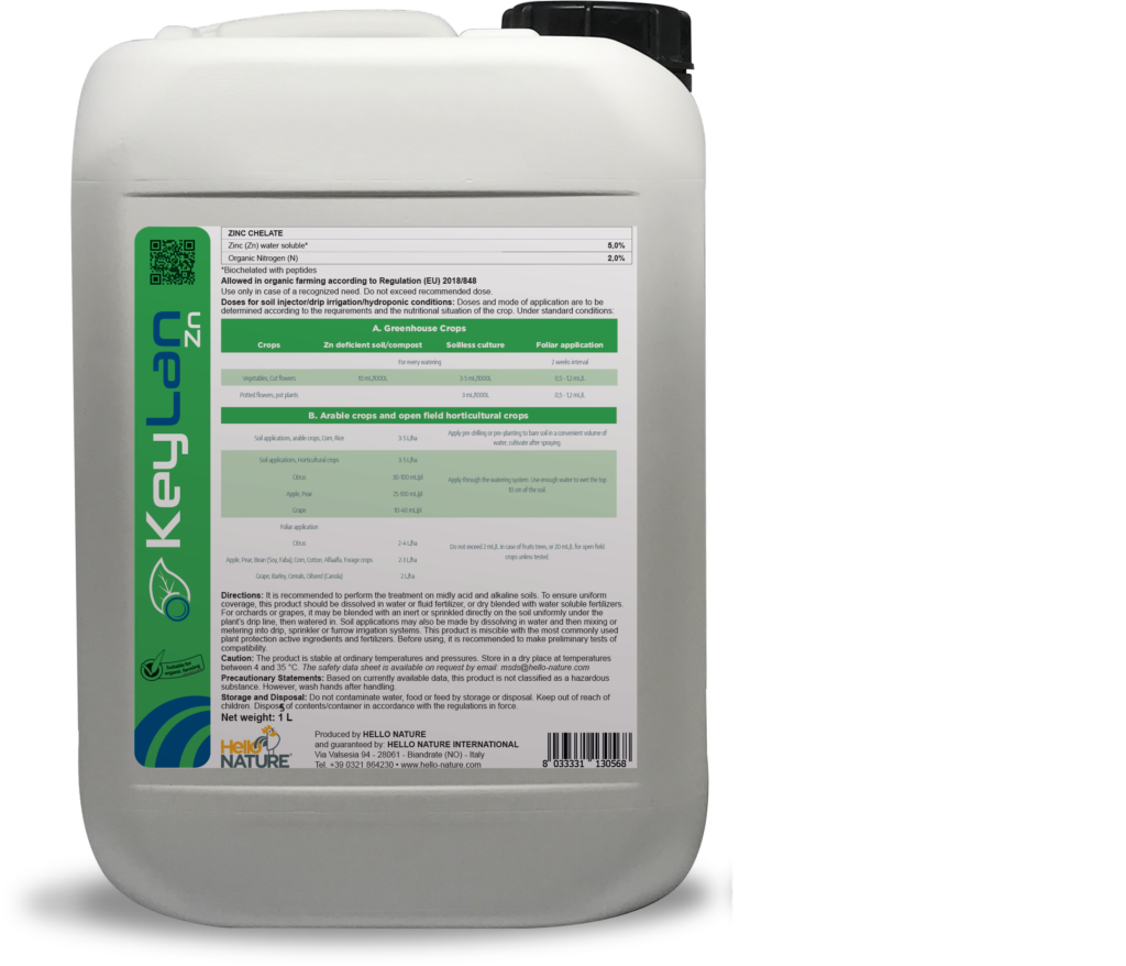 KeyLan Zn Liquid - Hello Nature