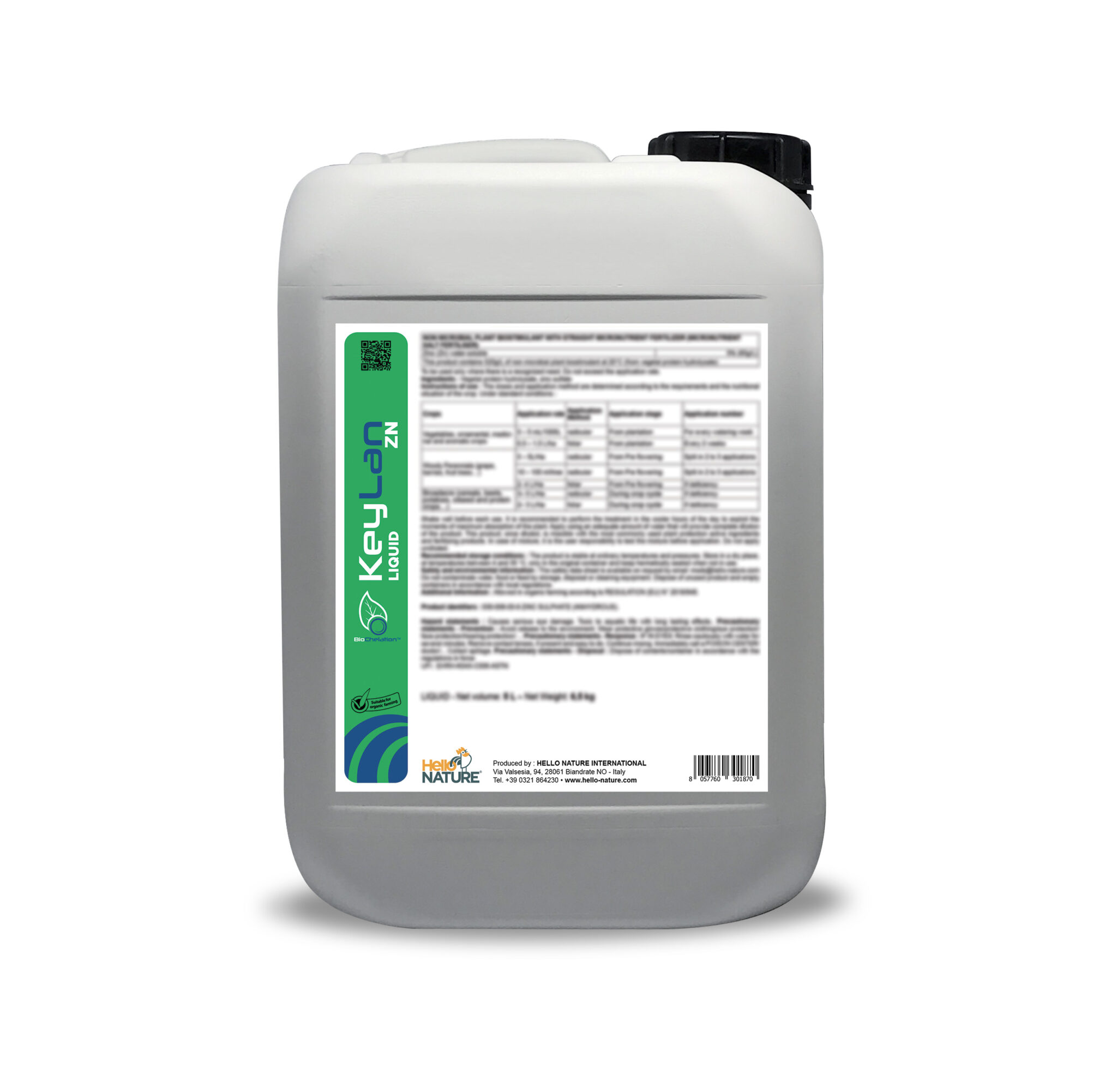 KeyLan Zn Liquid - Hello Nature
